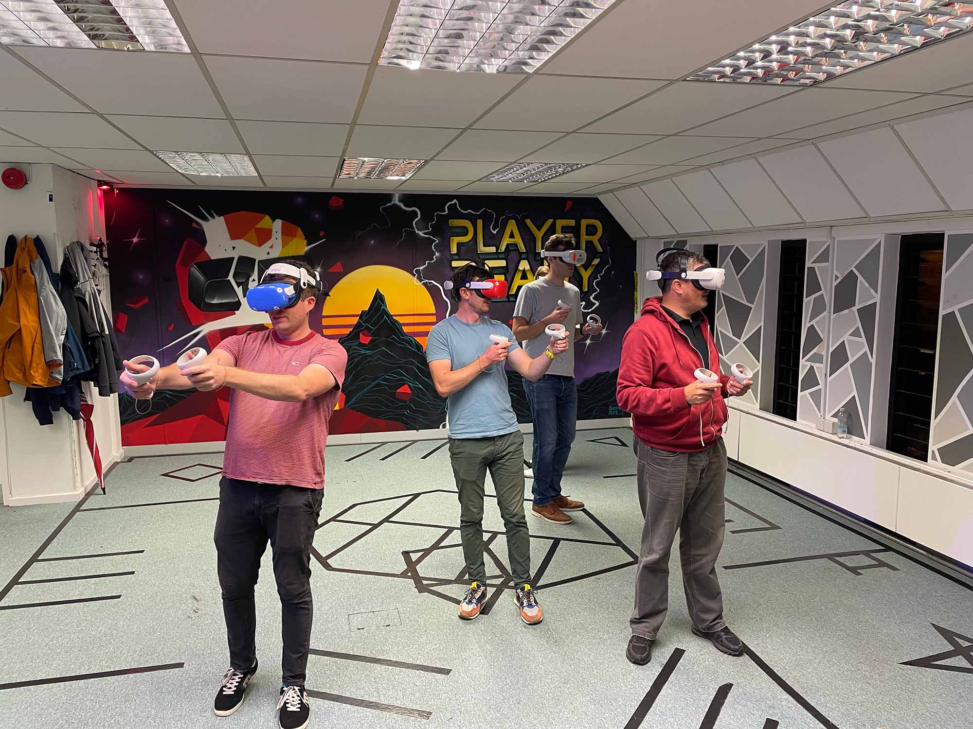 VR game night - we survived a zombie apocalypse - TRT